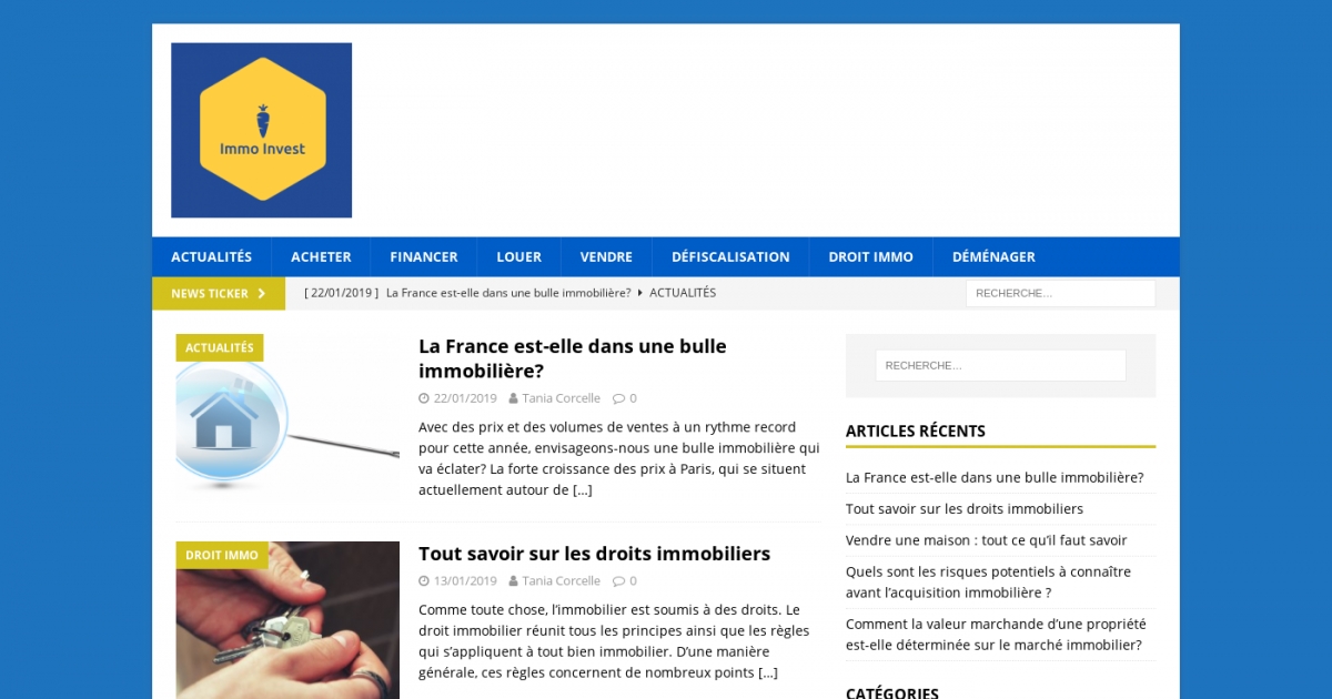 Immo-invest.fr, adresse et avis sur Le Bottin