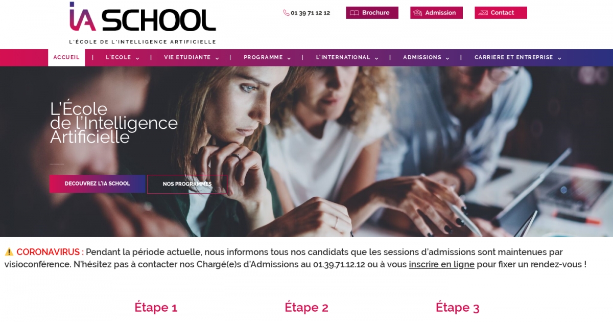 IA SCHOOL, première école hybride de l’intelligence artificielle