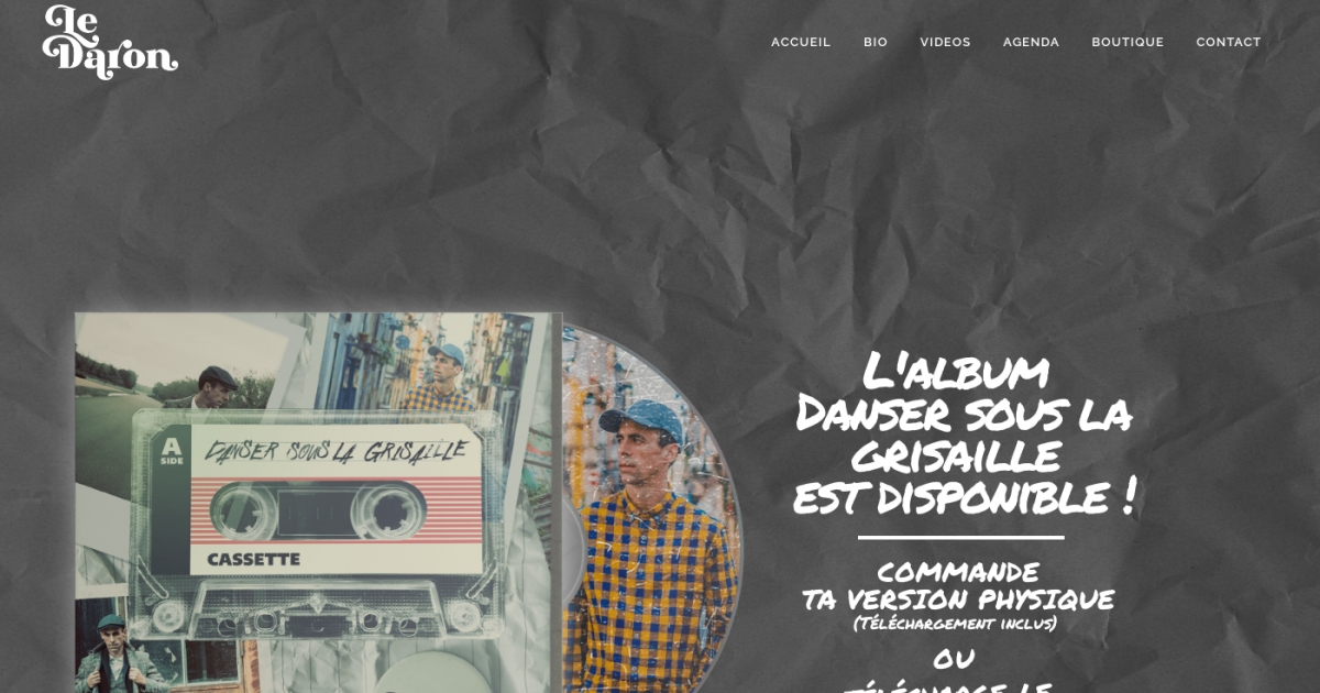 A la découverte de L'artiste Le Daron
