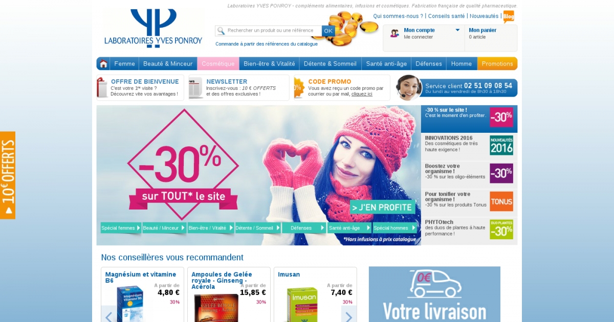 Ponroy, boutique de phytothérapie en ligne