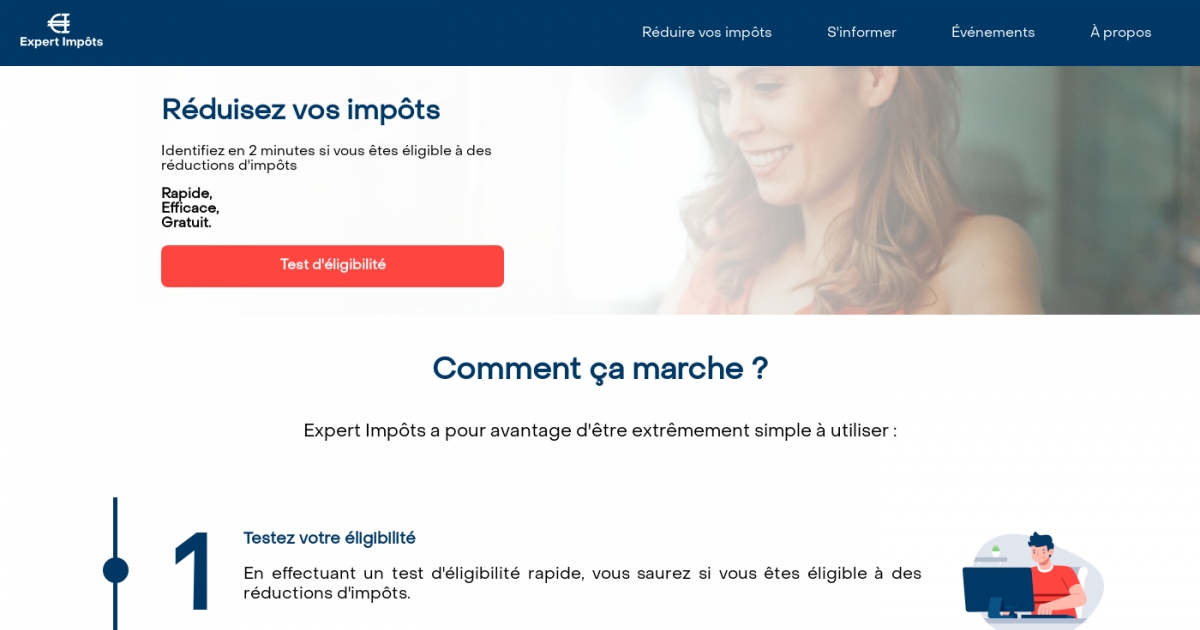 Expertimpots.com, adresse et avis sur Le Bottin