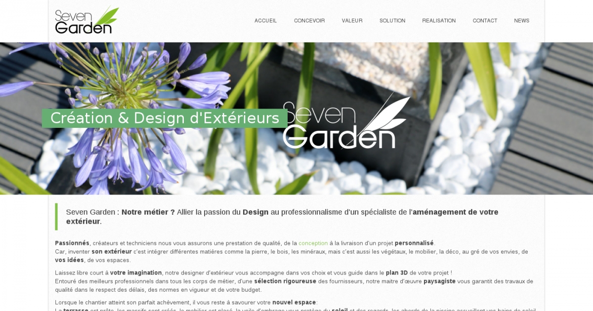 Sevengarden.fr, adresse et avis sur Le Bottin