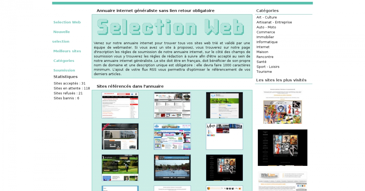 Selection-web.fr - Annuaire généraliste