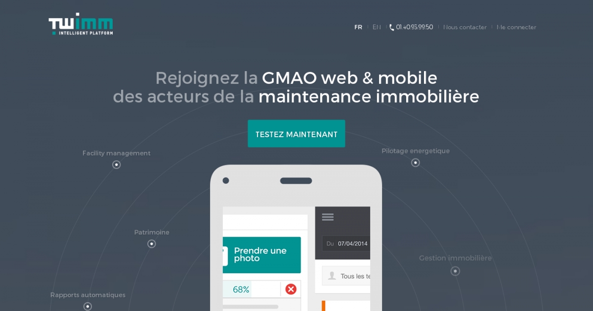twimm, la plateforme GMAO web & mobile