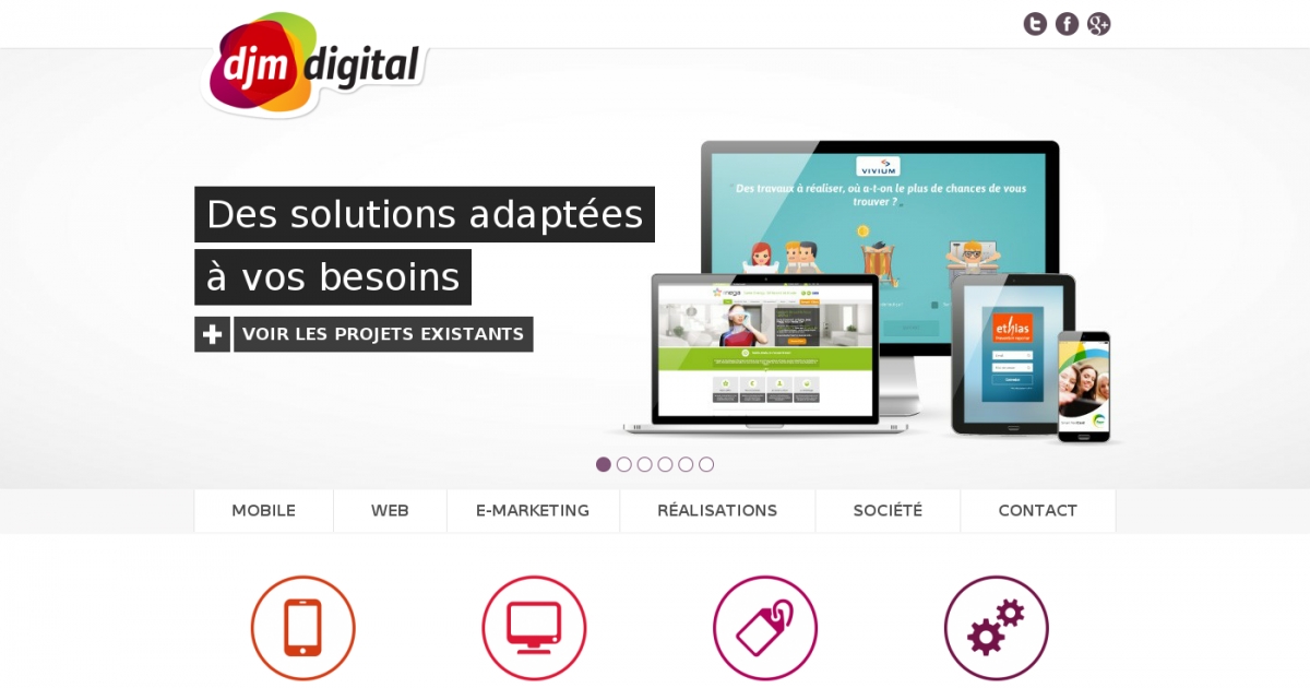 Djm Digital - Agence Web&Mobile