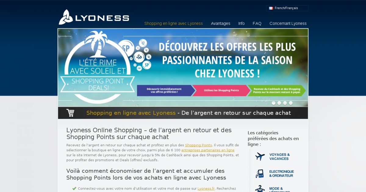 Lyoness-shopping-en-ligne.com, adresse et avis sur Le Bottin