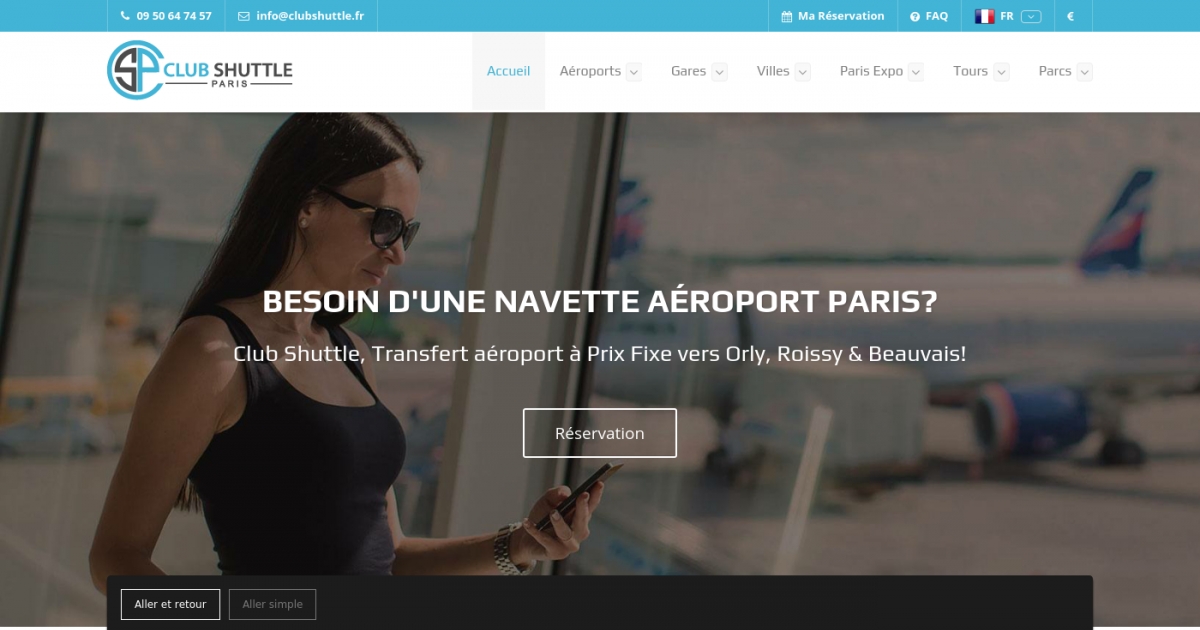 Clubshuttle.fr, adresse et avis sur Le Bottin